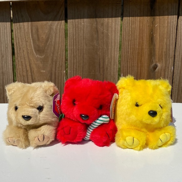 Puffkins | Toys | Puffkins Vintage Assorted Colorful Small Bears | Poshmark
